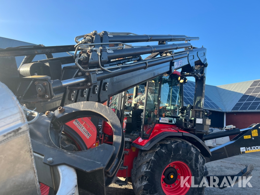 Grävlastare Huddig 1260C, Gotland, Klaravik auktioner