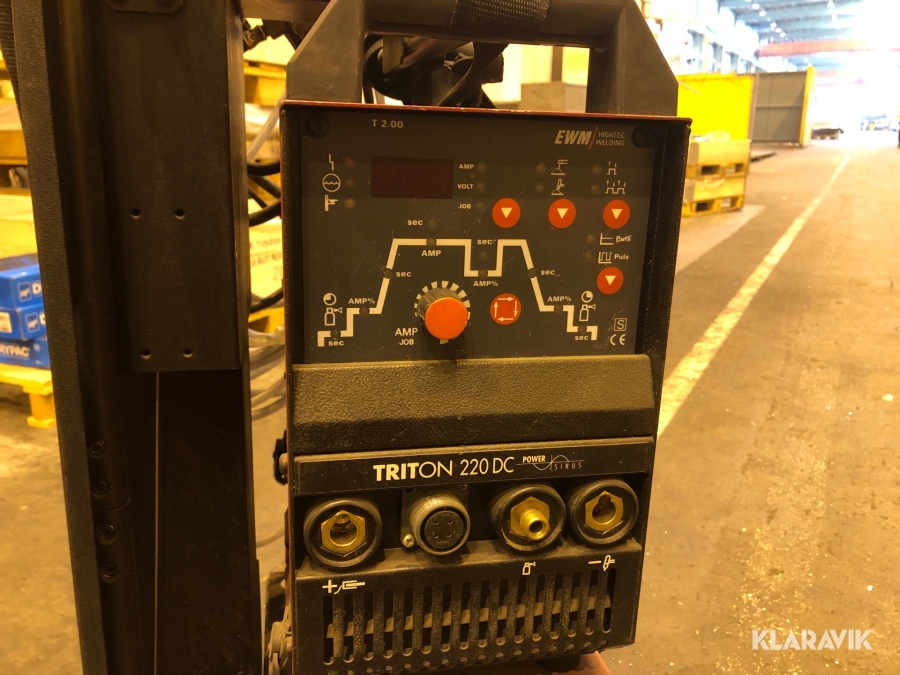 Tigsvets EWM Triton 220 DC
