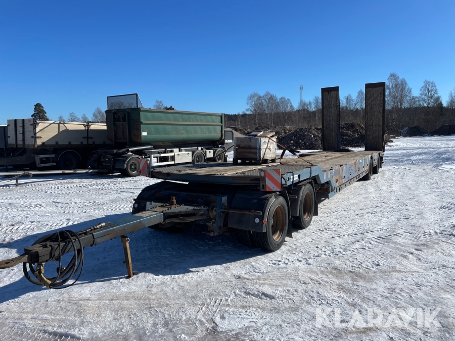 Maskinsläp Meusburger MTA-4, Orsa, Klaravik auktioner