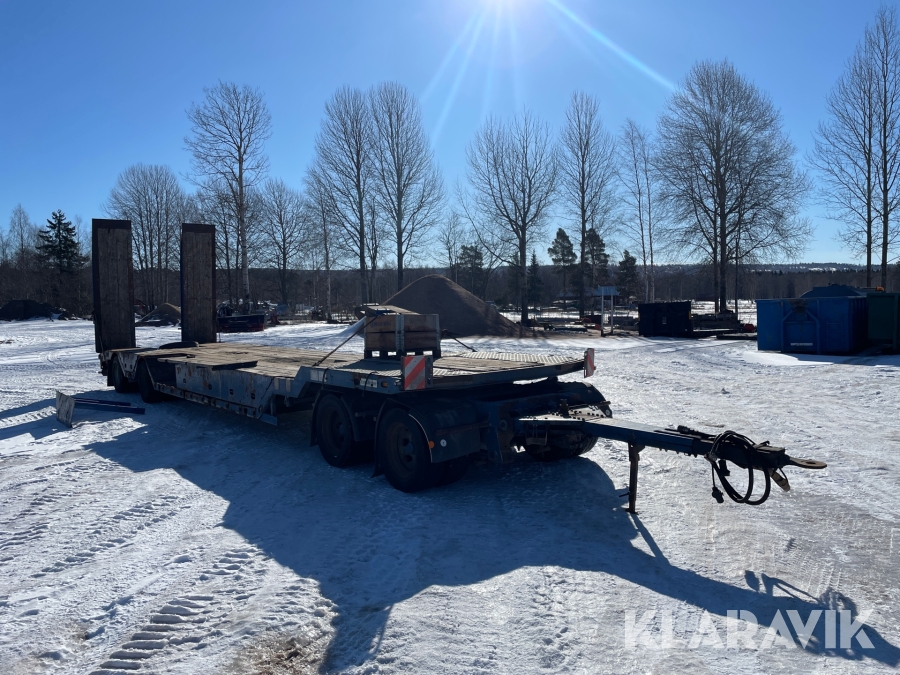 Maskinsläp Meusburger MTA-4, Orsa, Klaravik auktioner