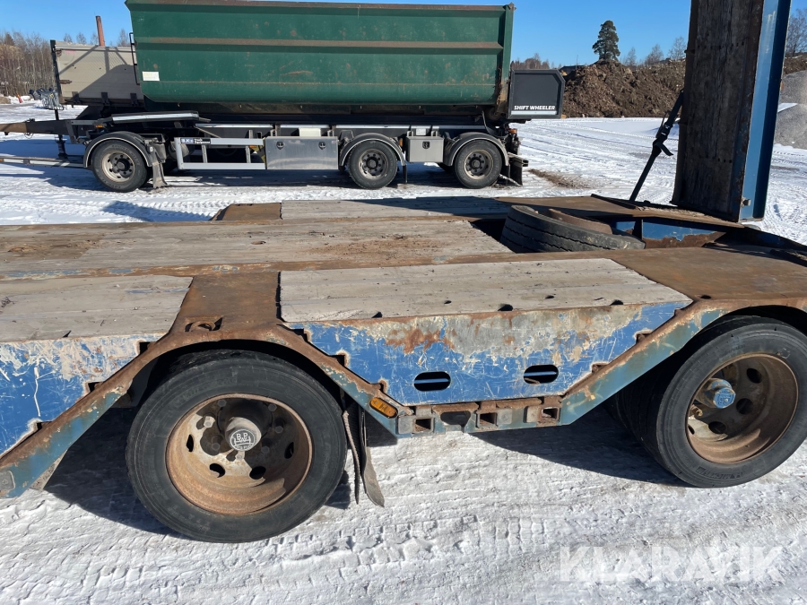 Maskinsläp Meusburger MTA-4, Orsa, Klaravik auktioner