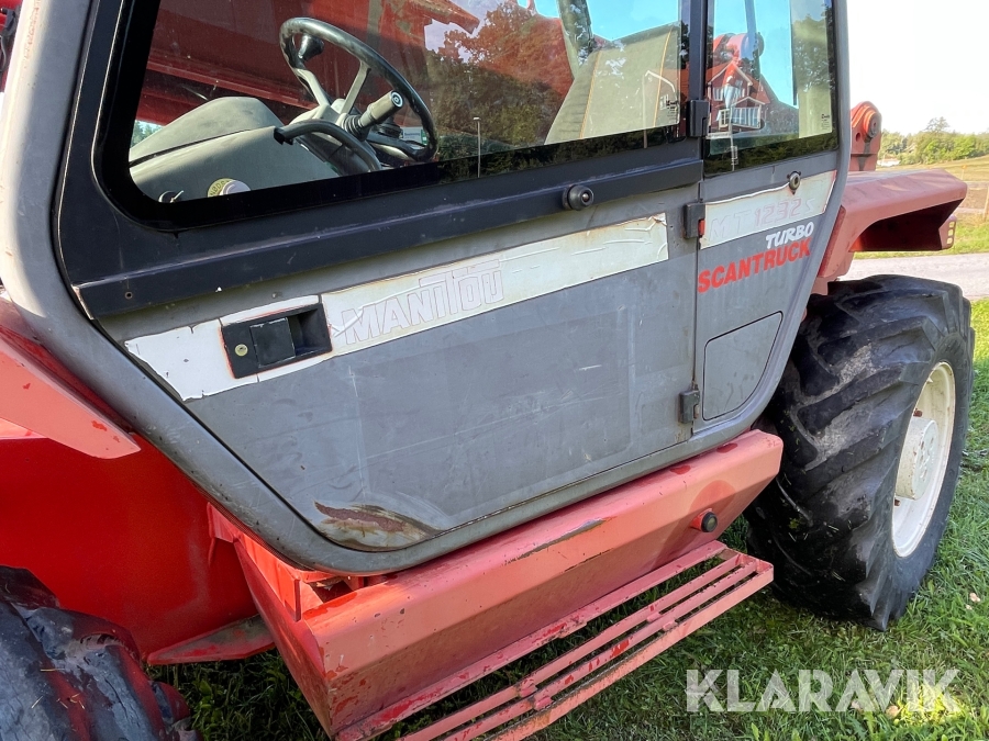 Teleskoplastare Manitou MT1232s Turbo, Uppsala, Klaravik auk