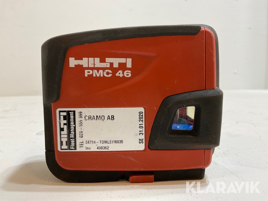 Punkt -och linjelaser Hilti PMC 46, Jönköping, Klaravik aukt