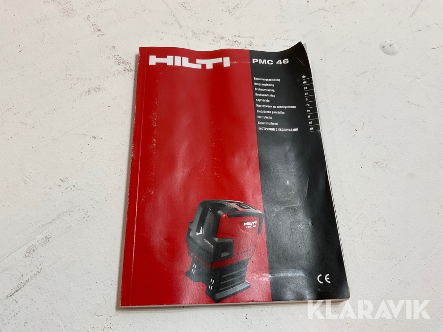 Punkt -och linjelaser Hilti PMC 46, Jönköping, Klaravik aukt