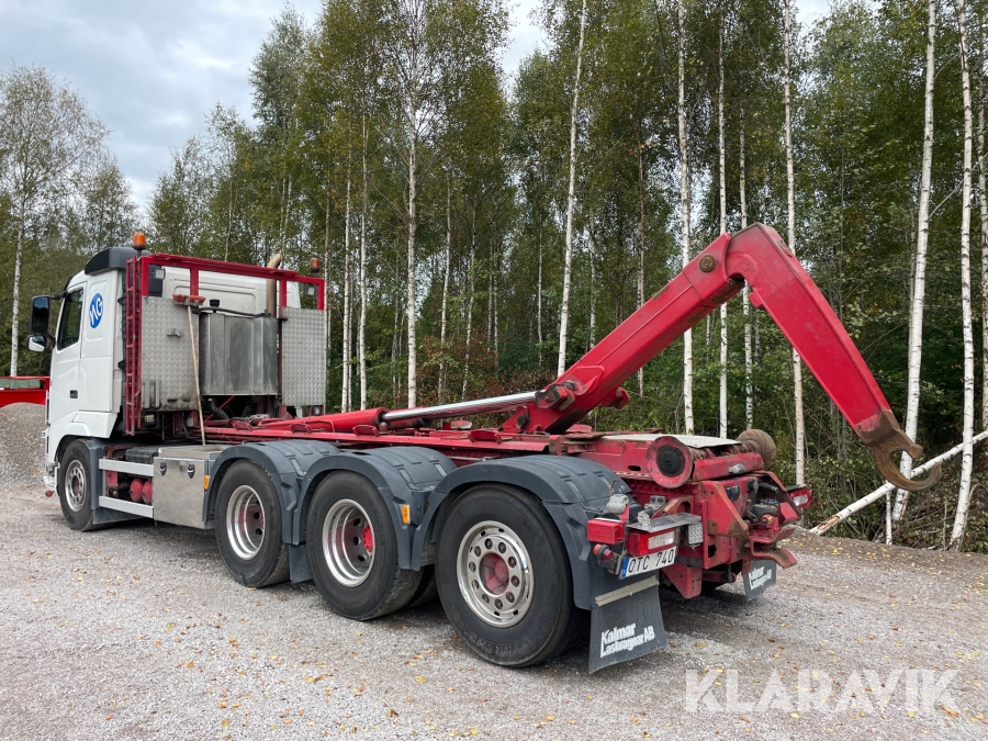 Lastväxlare Volvo FH 8*4, Karlskrona, Klaravik auktioner
