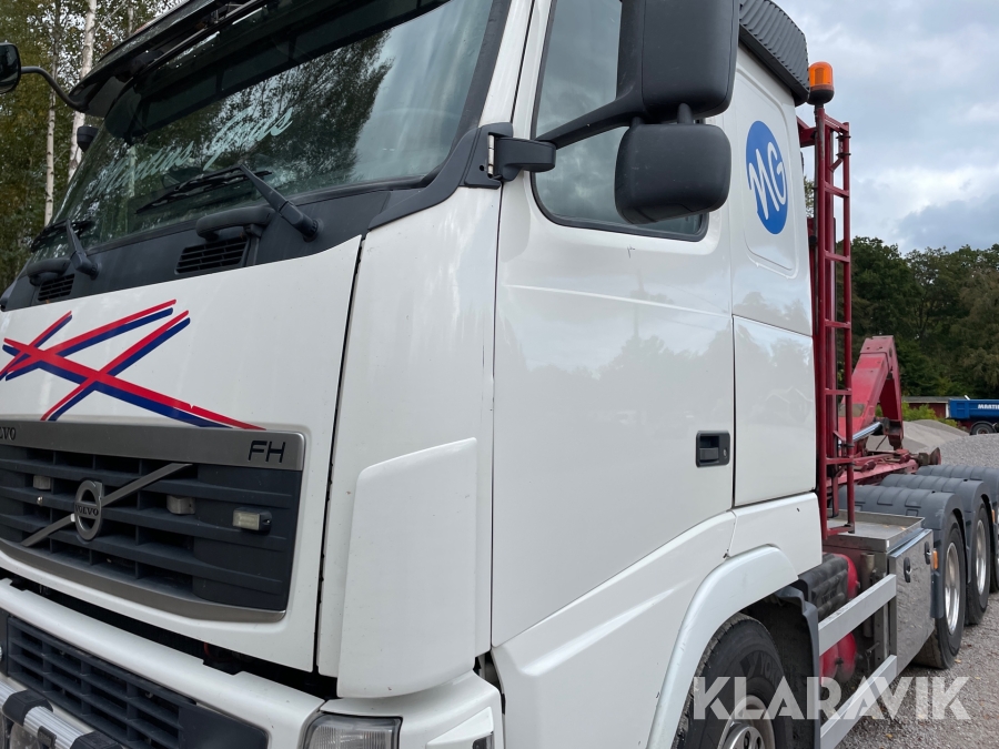 Lastväxlare Volvo FH 8*4, Karlskrona, Klaravik auktioner