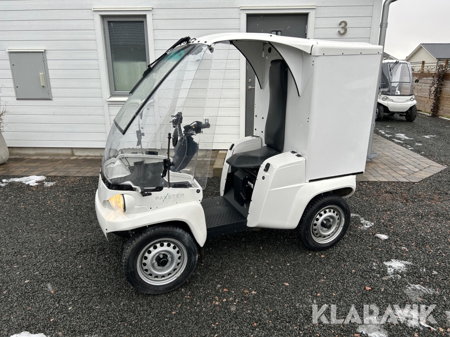 Eldriven fyrhjuling / Leveransfordon Paxter Cargo EDV 1601,