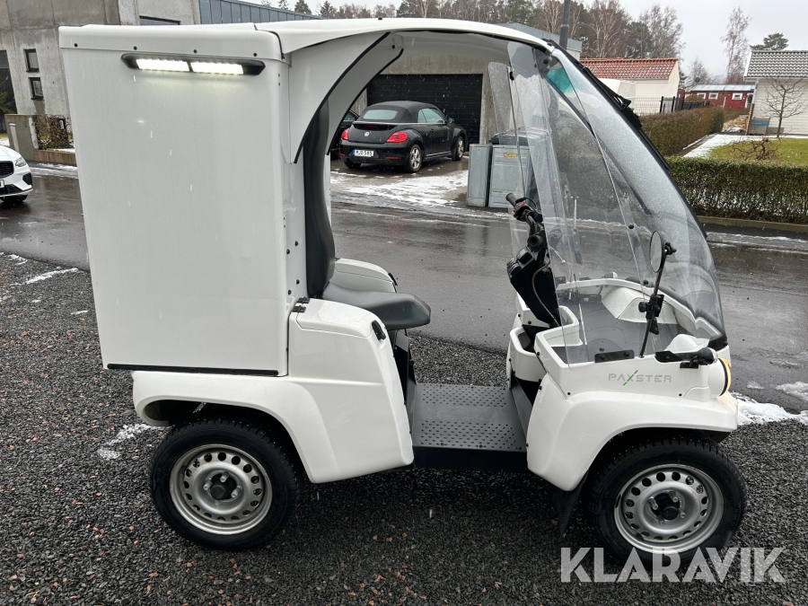 Eldriven fyrhjuling / Leveransfordon Paxter Cargo EDV 1601,