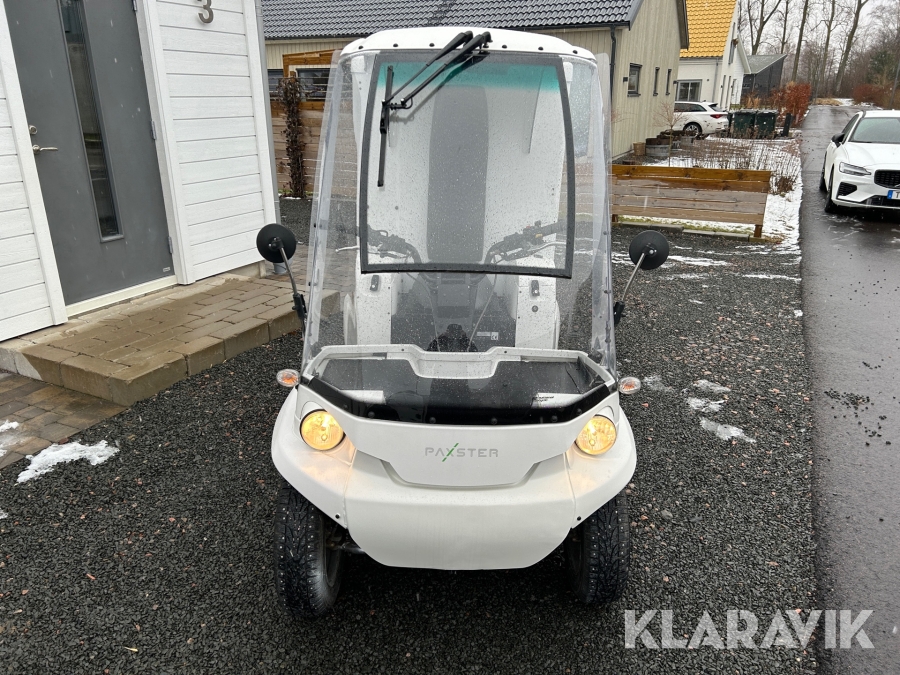 Eldriven fyrhjuling / Leveransfordon Paxter Cargo EDV 1601,