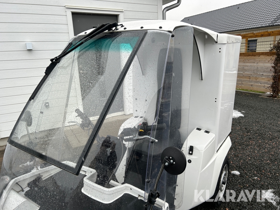 Eldriven fyrhjuling / Leveransfordon Paxter Cargo EDV 1601,