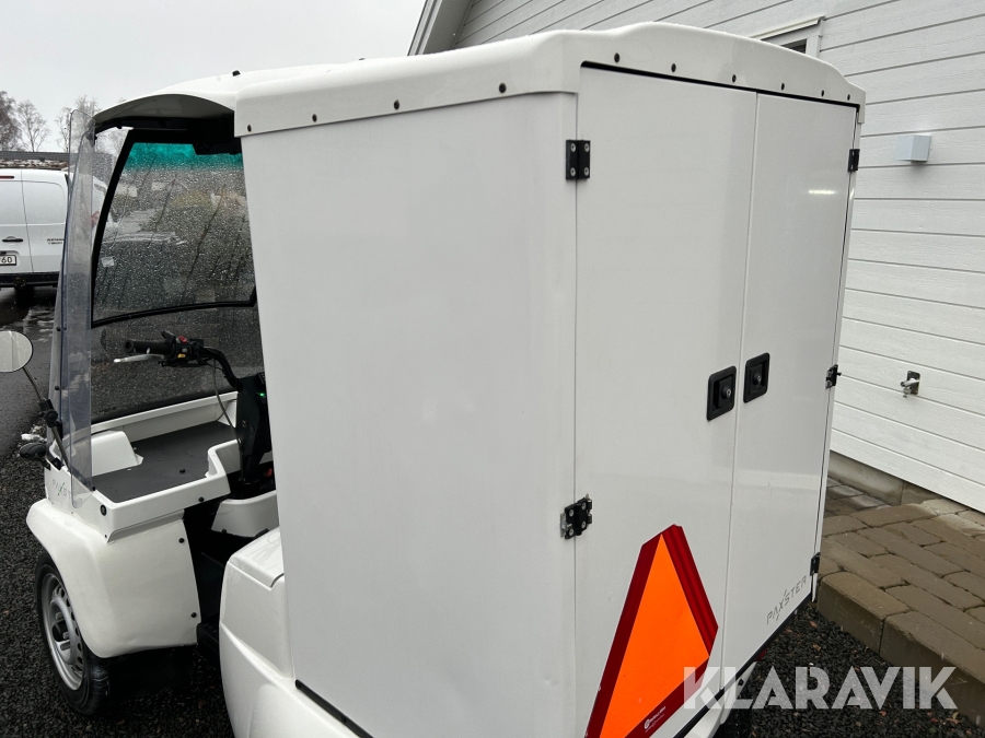 Eldriven fyrhjuling / Leveransfordon Paxter Cargo EDV 1601,
