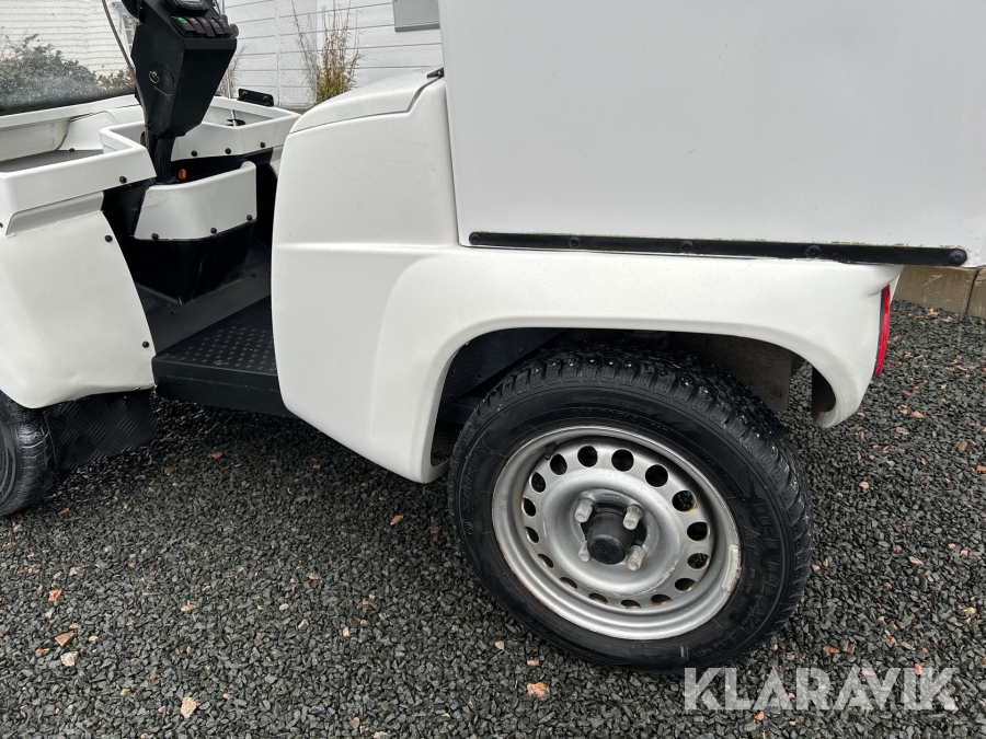 Eldriven fyrhjuling / Leveransfordon Paxter Cargo EDV 1601,