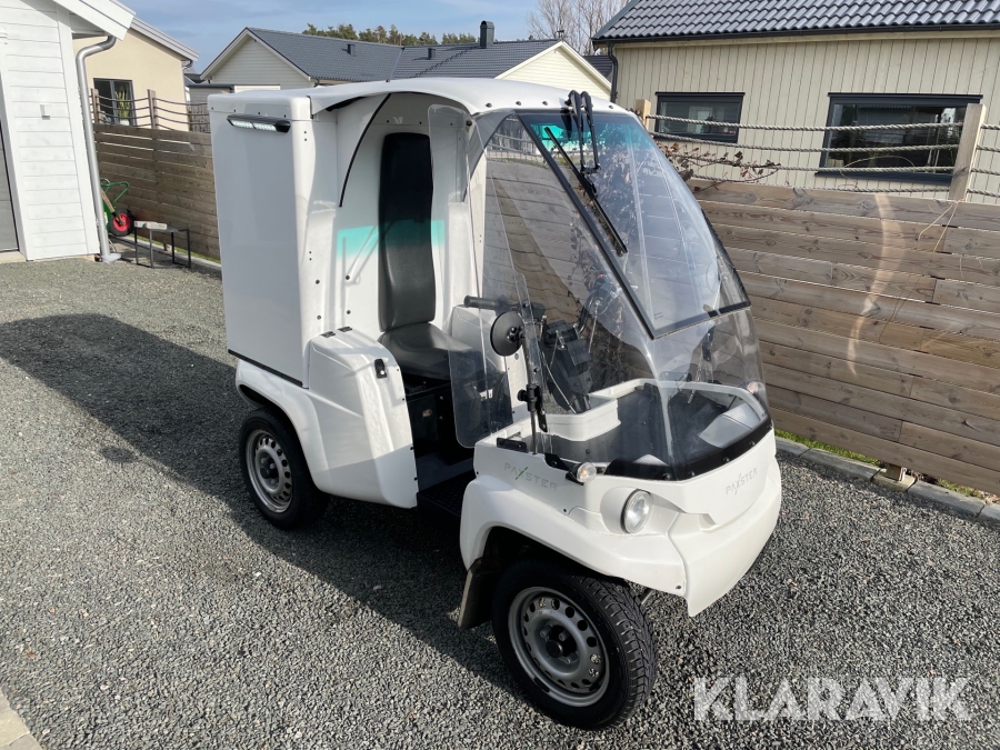 Eldriven fyrhjuling / Leveransfordon Paxter Cargo EDV 1601,