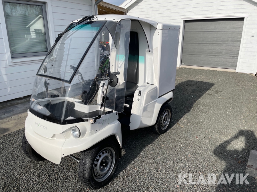 Eldriven fyrhjuling / Leveransfordon Paxter Cargo EDV 1601,