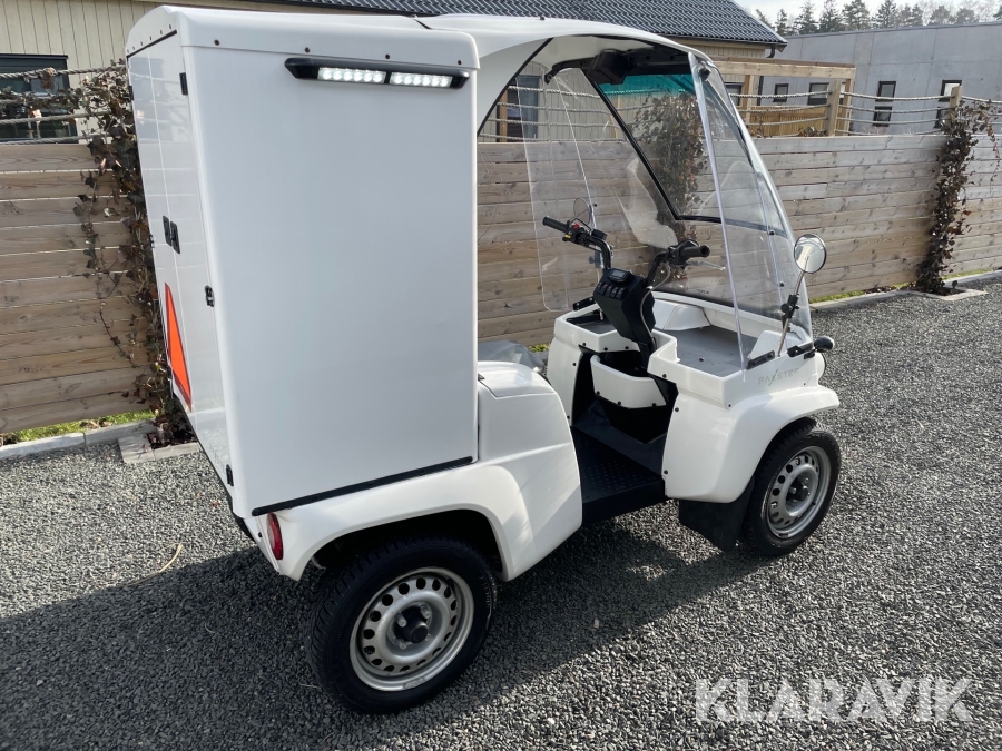 Eldriven fyrhjuling / Leveransfordon Paxter Cargo EDV 1601,