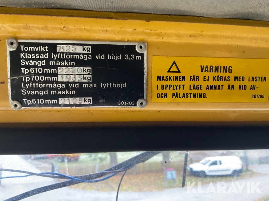 Hjullastare Caterpillar 910, Emmaboda, Klaravik auktioner