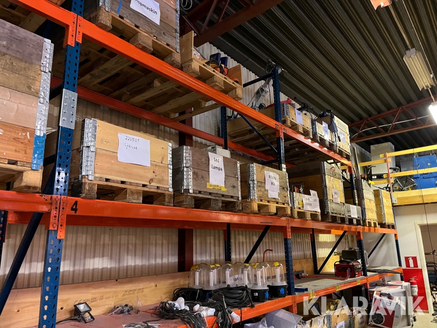 Pallställage ca 250 pallplatser, Huddinge, Klaravik auktione