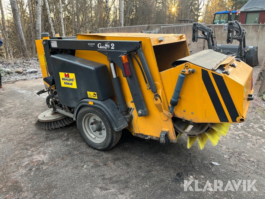 Sopmaskin Mähler Geting 2, Tranås, Klaravik auktioner
