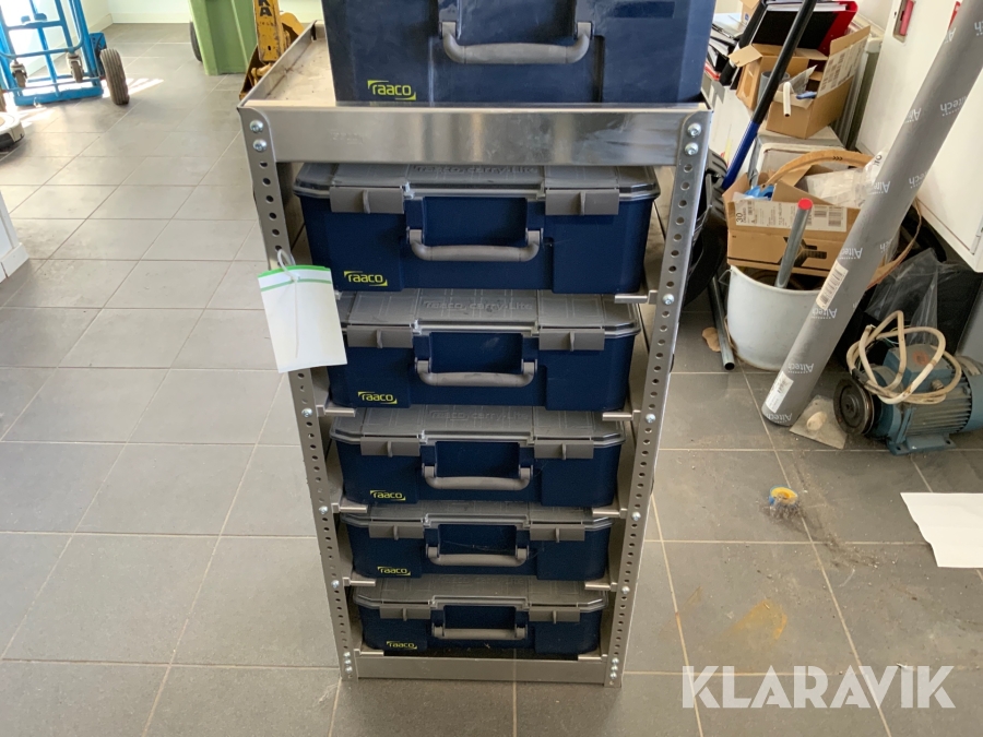 Verktygsställ med lådor Raaco Carry lite, Hällefors, Klaravi