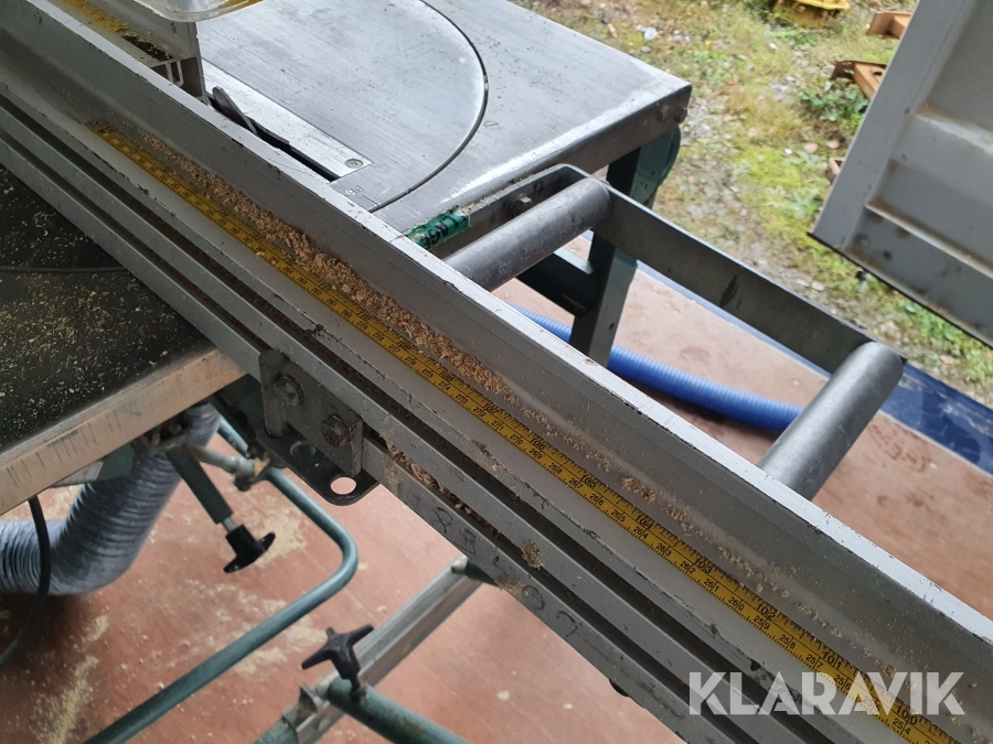 Byggsåg med rullbanor Ernex 1603, Karlstad, Klaravik auktion