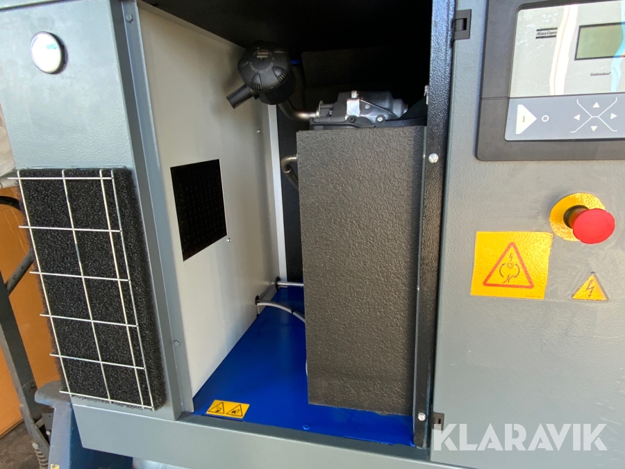 Kompressor Atlas Copco, Ystad, Klaravik auktioner