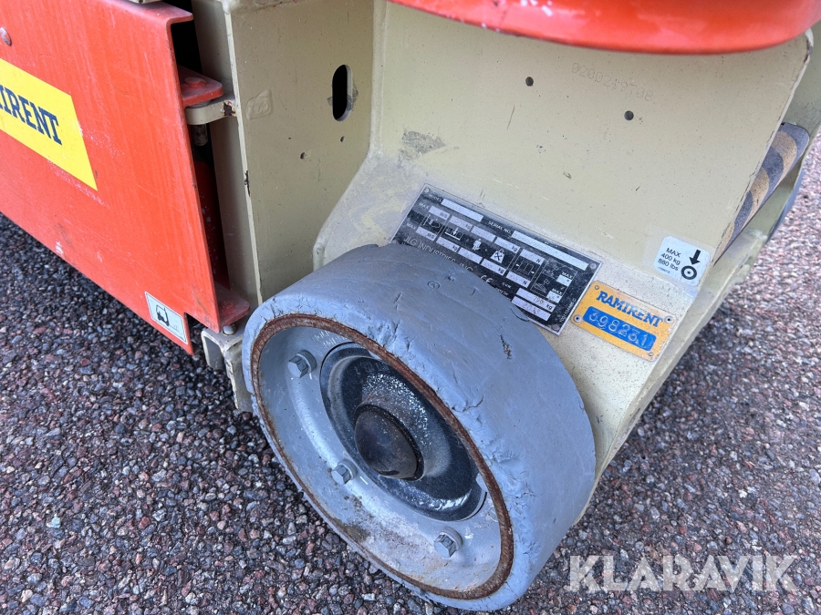 Pelarlift JLG 1230ES, Uppsala, Klaravik auktioner