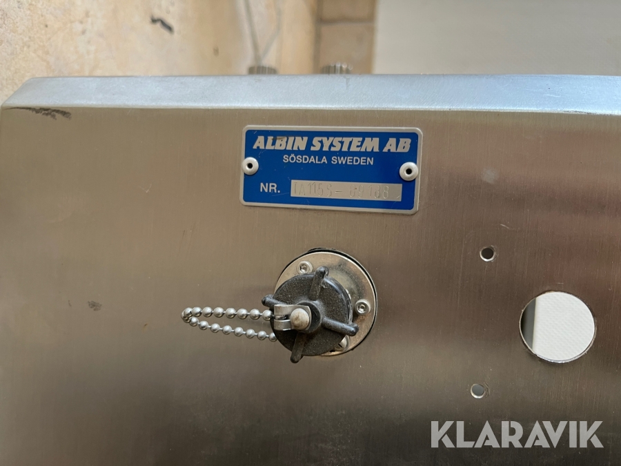 Elmotor med växellåda ABB / Albin Pump AB, Lund, Klaravik au