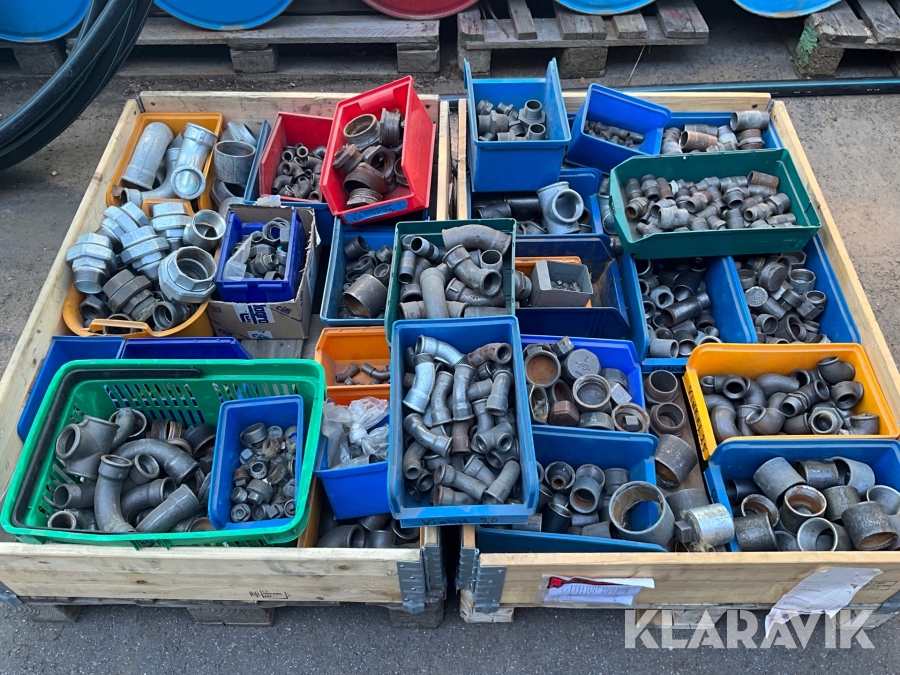 VVS delar Aducerade gjutjärn, Huddinge, Klaravik auktioner