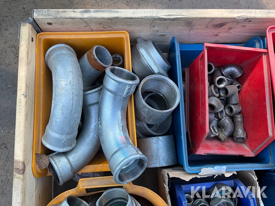 VVS delar Aducerade gjutjärn, Huddinge, Klaravik auktioner