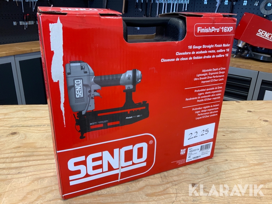 Dyckertverktyg Senco Finish Pro 16xp (32-65 mm) 1.6, Sträng