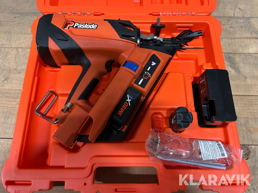 Spikpistol Paslode IM90 Xi, Helsingborg, Klaravik auktioner