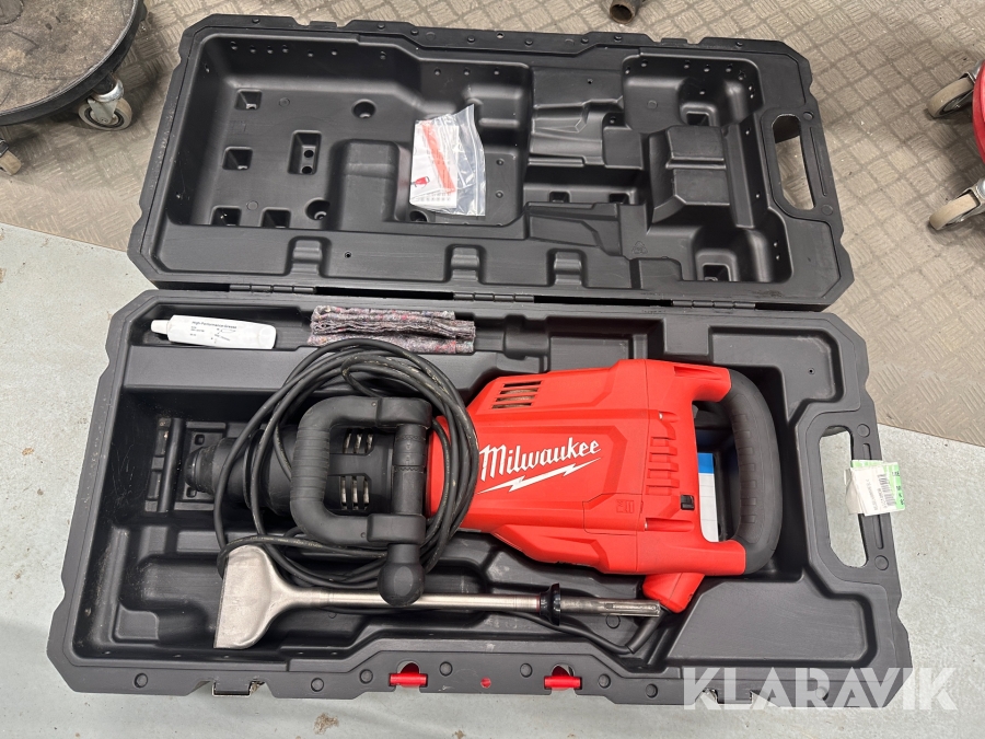 Mejselhammare Milwaukee K 1000S, Svalöv, Klaravik auktioner