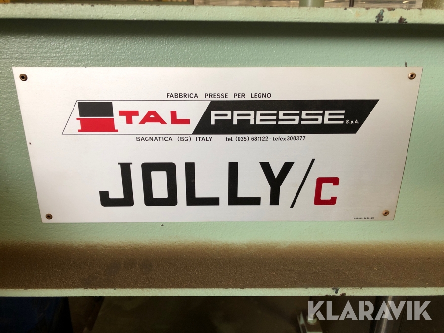 Fanérpress Tal Presse Jolly/c
