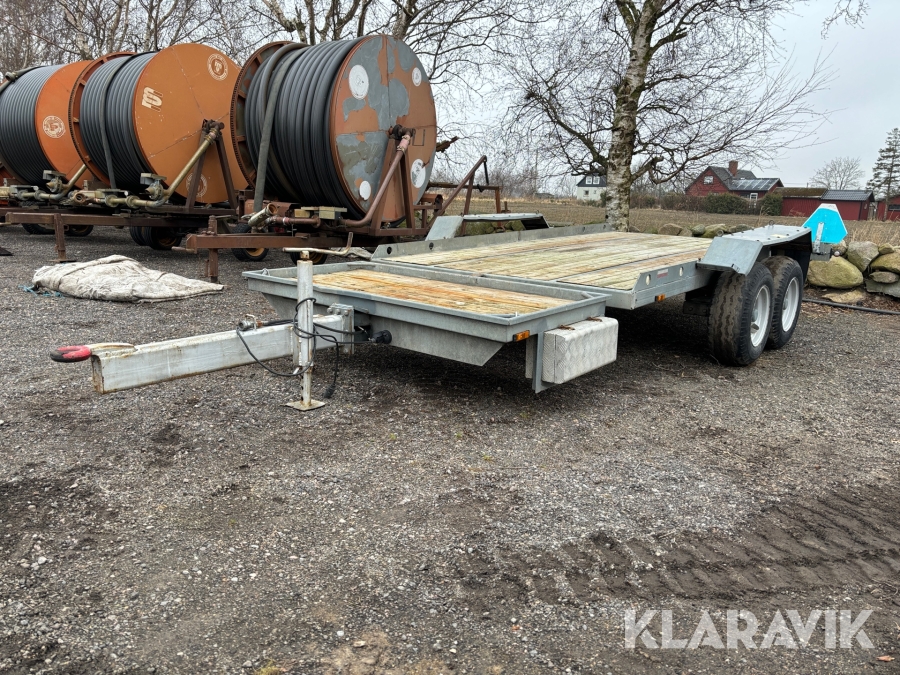Maskintrailer, Sölvesborg, Klaravik auktioner