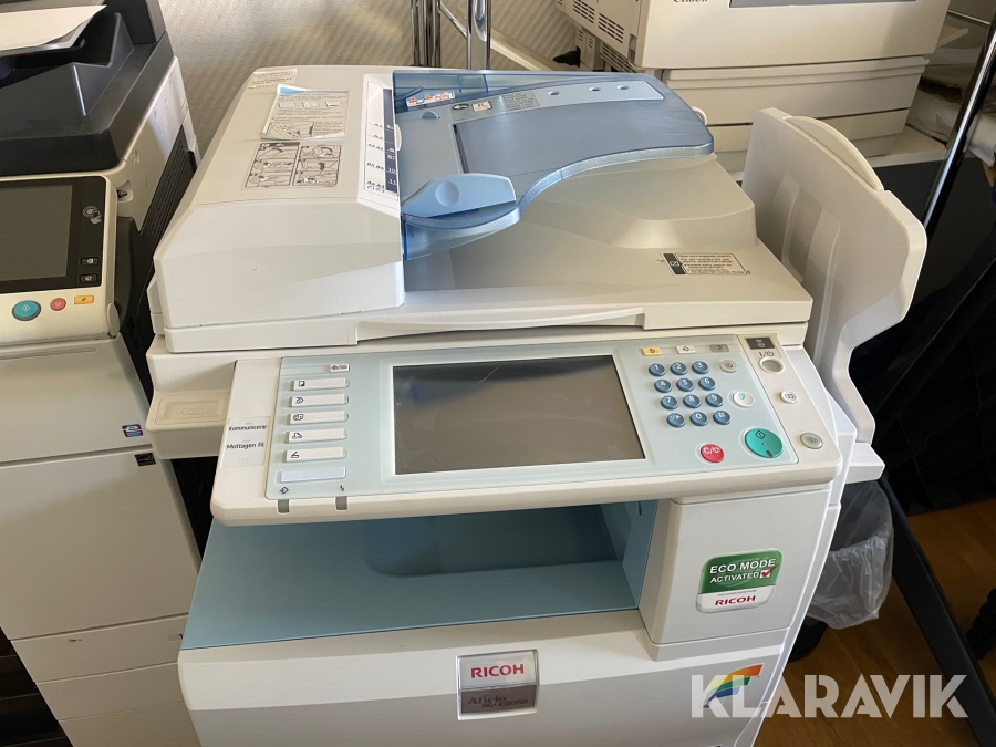 Kopiator Ricoh MP C2050, Norrköping, Klaravik auktioner