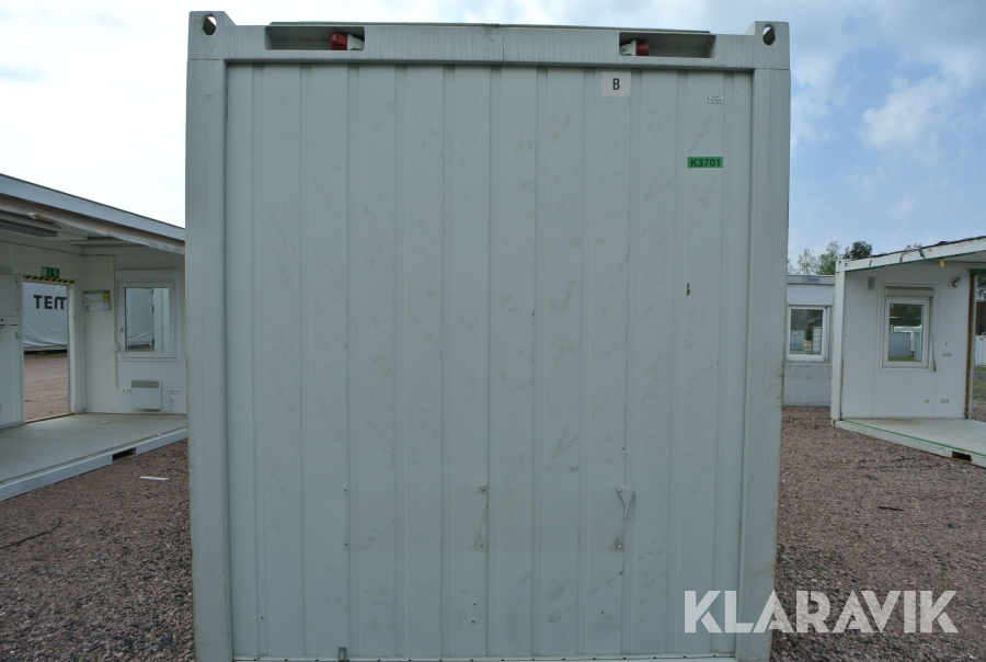 Containermodul CTX containex mittdel utan långväggar, Jön