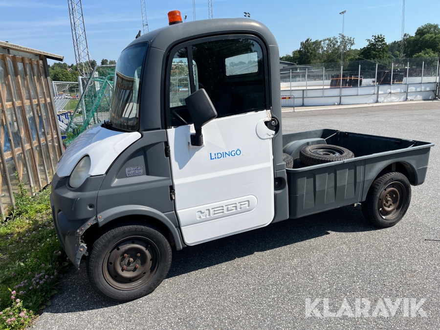 Mopedbil Aixam Mega Pick up 400, Lidingö, Klaravik auktione