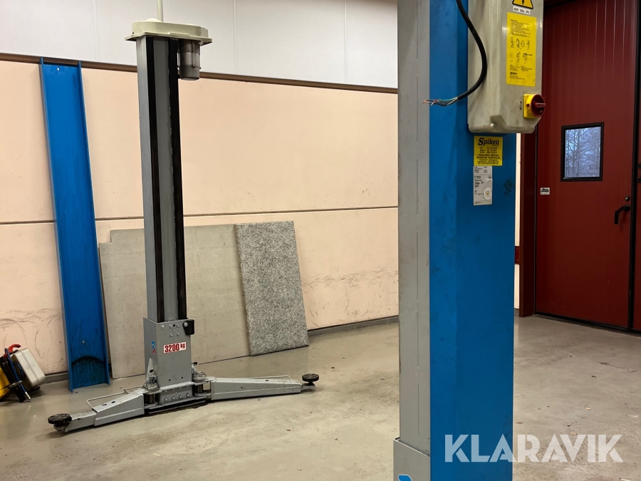 Tvåpelarlyft Ravaglioli KPX337 W-WK-WR, Eksjö, Klaravik aukt