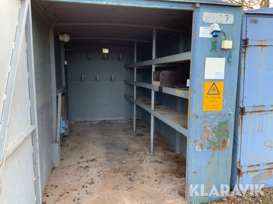 Förrådscontainer, Kalmar, Klaravik auktioner