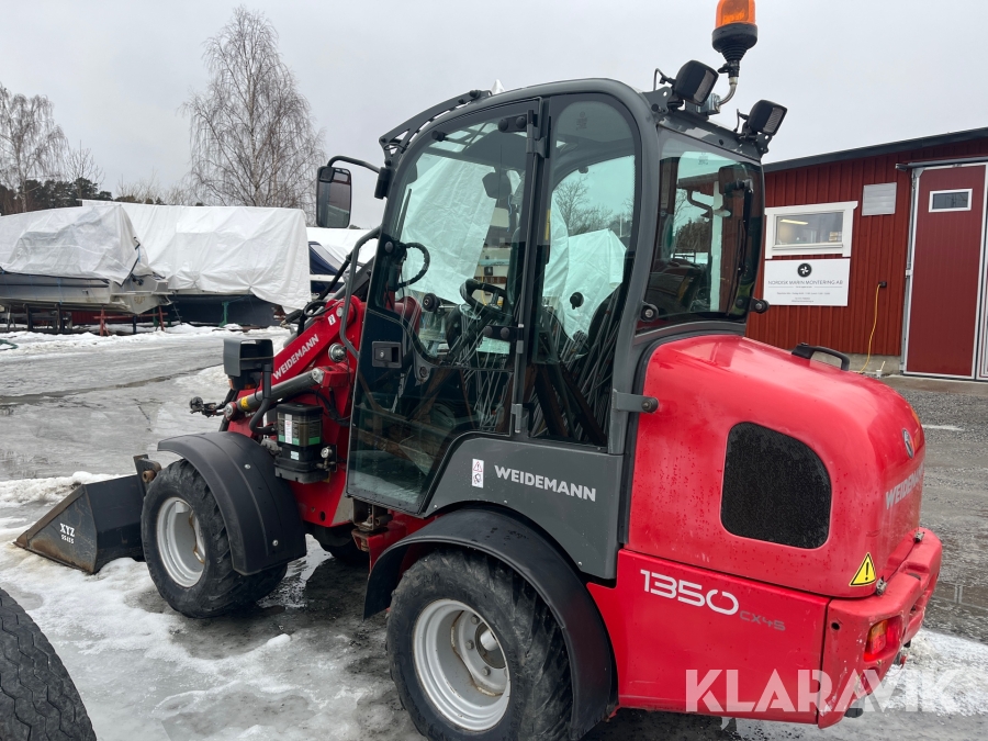 Kompaktlastare Weidemann 1350 CX45, Vaxholm, Klaravik auktio