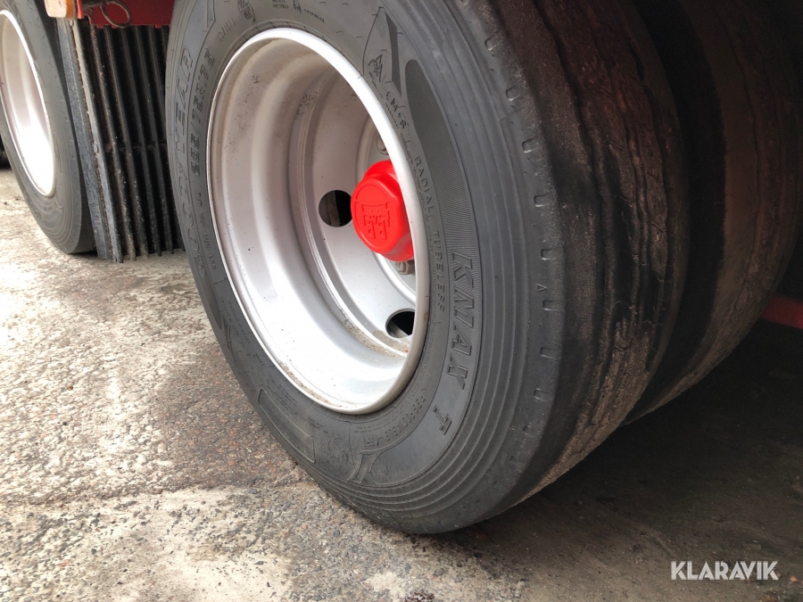 3-adligt maskin kärra