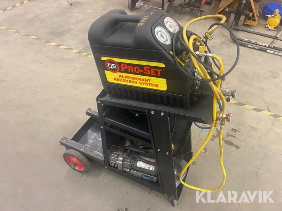 AC maskin PRO-Set CR400E, Västerås, Klaravik auktioner