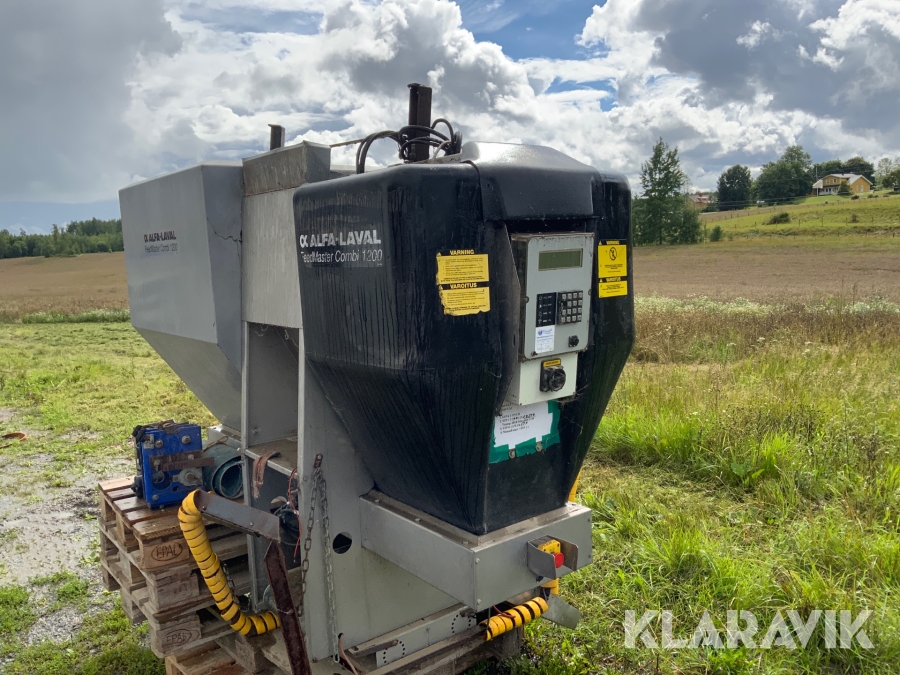 Kraftfodervagn Delaval Feedmaster combi 1200, Flen, Klaravik