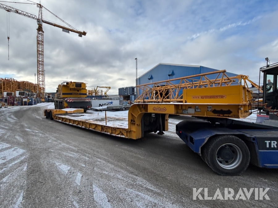 Trailersläp Nooteboom Euro -38, Huddinge, Klaravik auktioner