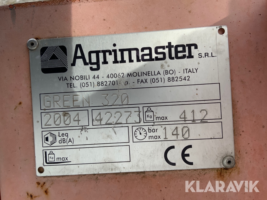Släntklippare Agrimaster Green 320