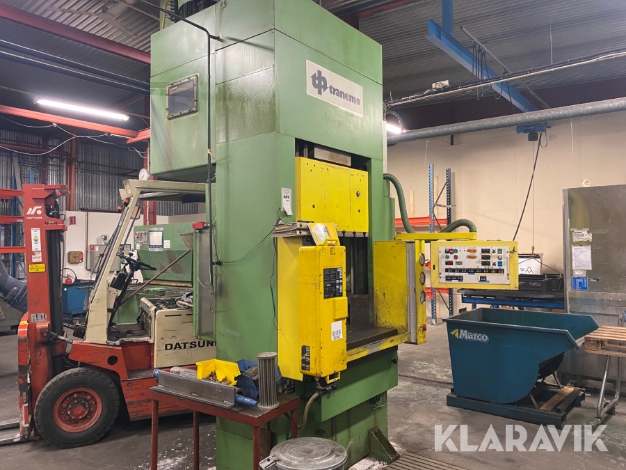 Dragpress hydraulpress Th Tranemo DP-250A10, Västervik, Klar