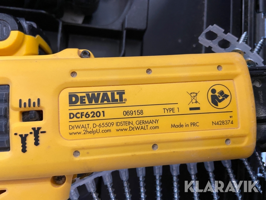 Skruvautomat DeWalt DCF620