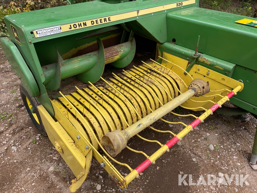 Hårdpress John deere 330, Sävsjö, Klaravik auktioner