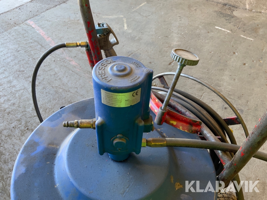 Fettspruta tryckluftsdriven, Växjö, Klaravik auktioner