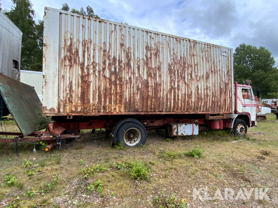 Lastbil Scania LB 81, Karlsborg, Klaravik auktioner